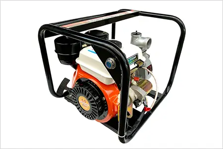 Horizontal Diesel water pump with recoil start and electric start 2 ...